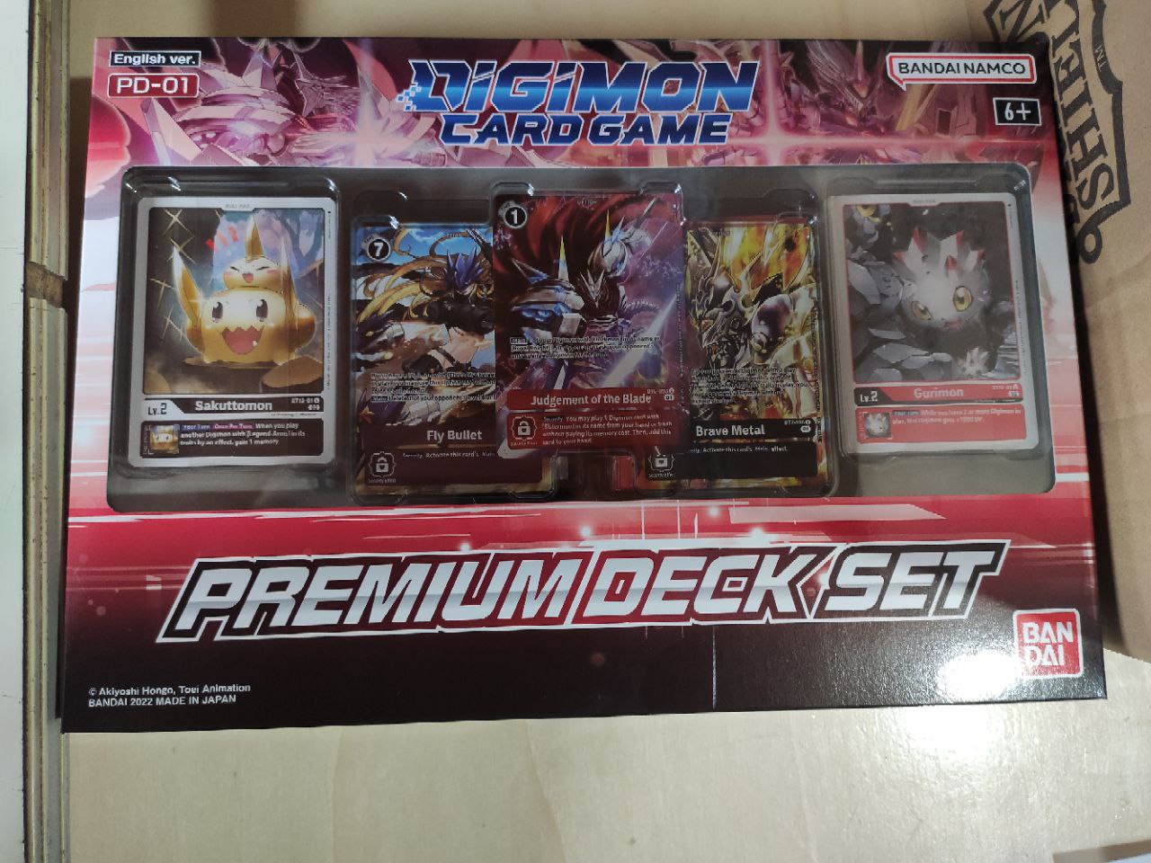 Digimon Card Game Premium Deck Set [PD-01] TCG Premium Store Exclusive ...